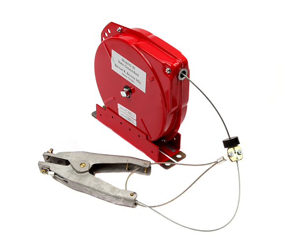 Model # G-50 Reel, Static Discharge Reel with 50 ft. of Cable and GAT-P ...