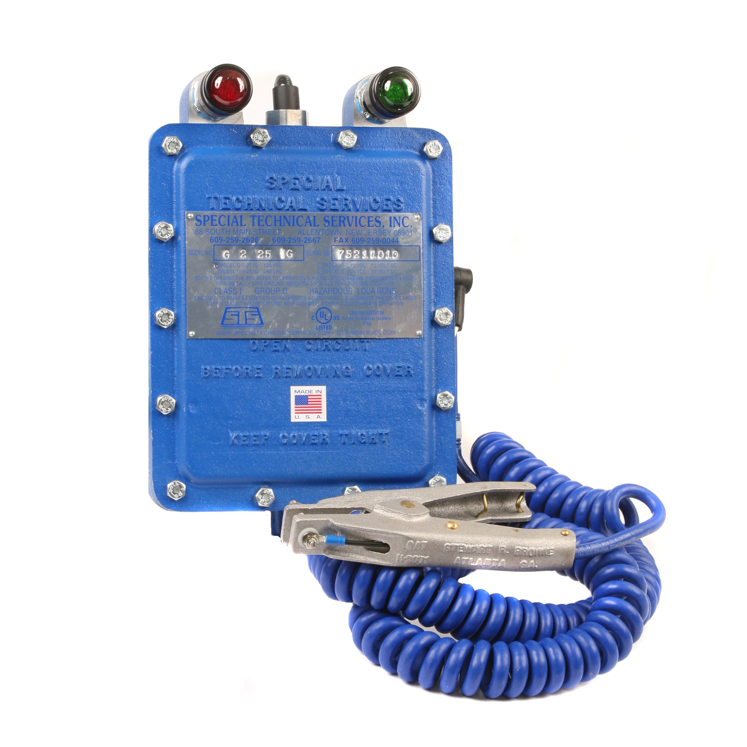 Item # STS300, STS300 Ground Monitoring System On Stewart R. Browne Mfg.